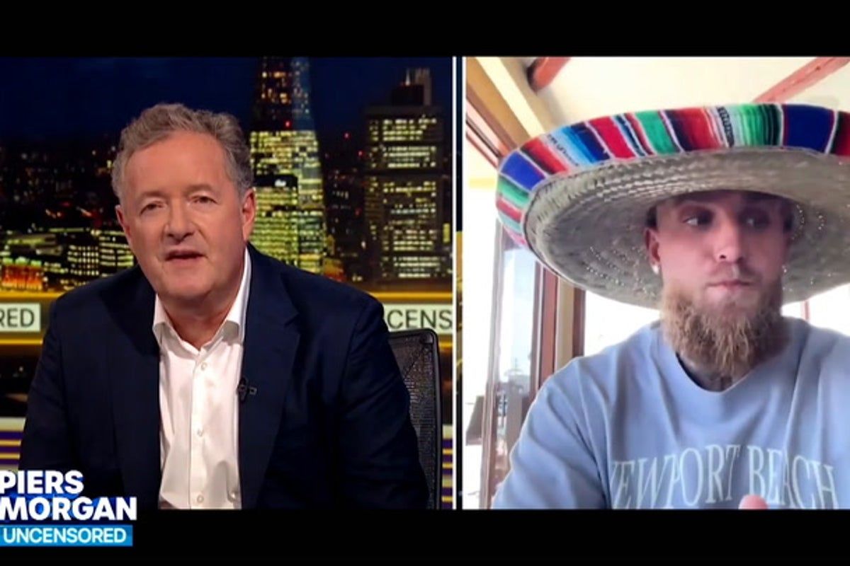 Jake Paul storms out of Piers Morgan interview in…