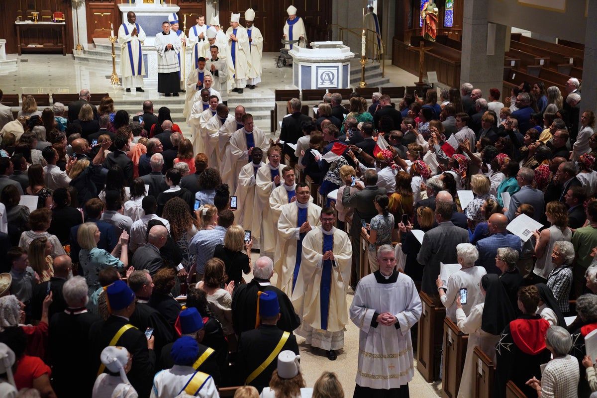 Meet the men who just became Catholic priests in…