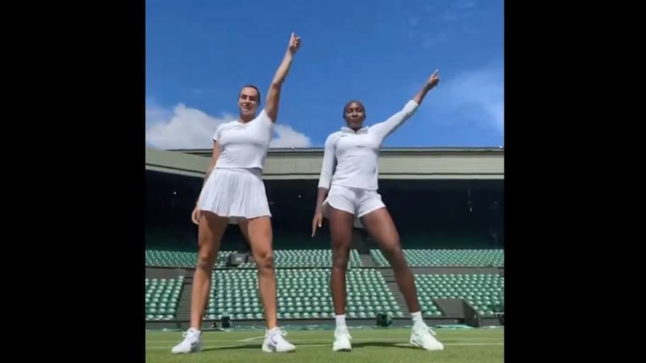 Sports Illustrated - Coco Gauff, Aryna Sabalenka Dance…