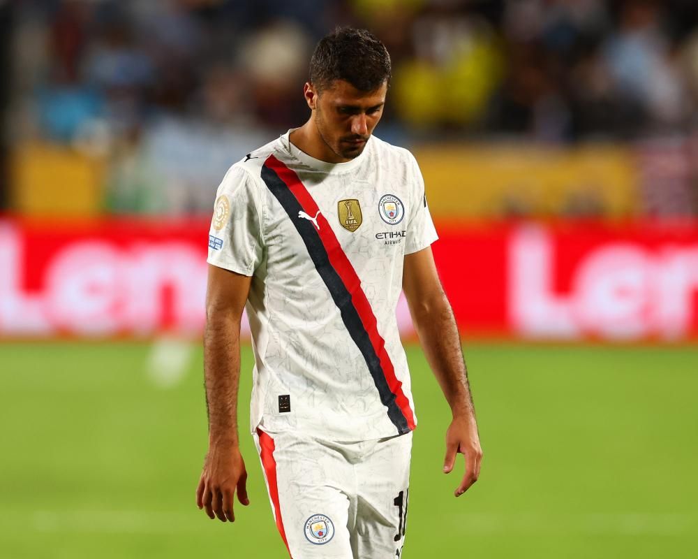 Rodri suffers injury setback as Manchester City count…