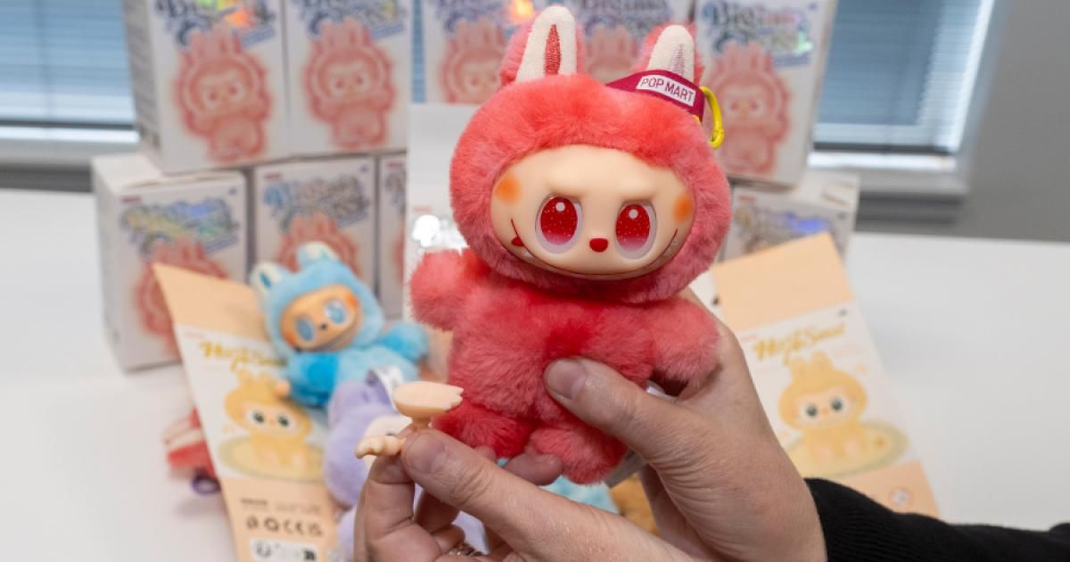 Warning issued over 'dangerous' fake Labubu dolls…