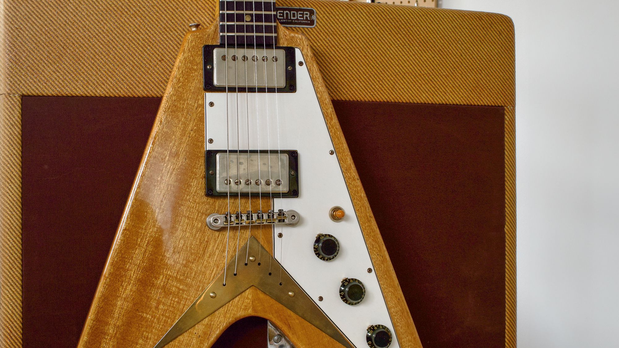 “Epiphone’s ’50s-style Flying V is a perfectly decent…