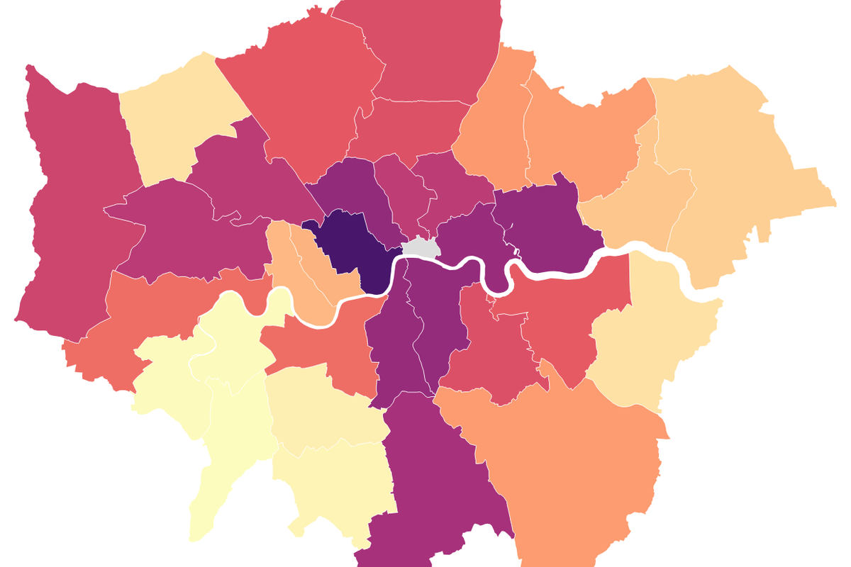 Mapped: London boroughs with highest crime rates and…