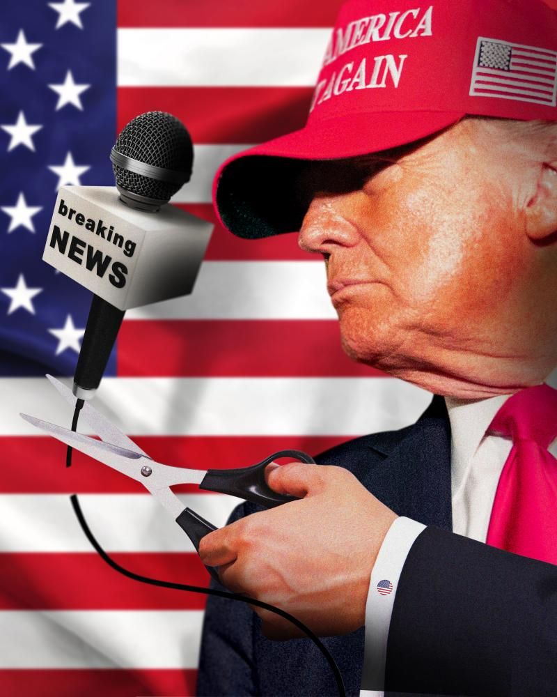 Trump is waging war against the media – and winning