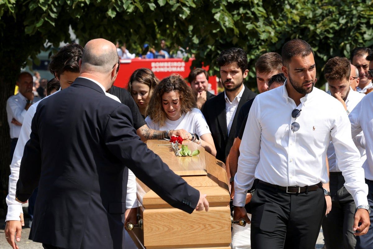 Diogo Jota funeral: Player’s wife, family and…