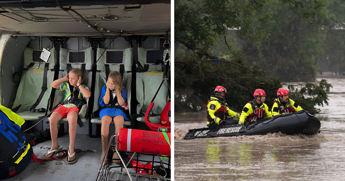 Girl Survives Texas Camp Flood By Clinging To Tree As…