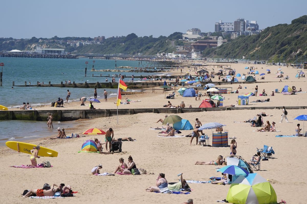 Amber heat health alerts and hosepipe bans across…