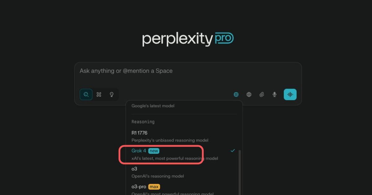 Perplexity Adds Grok 4 and Teams Up with Coinbase for…