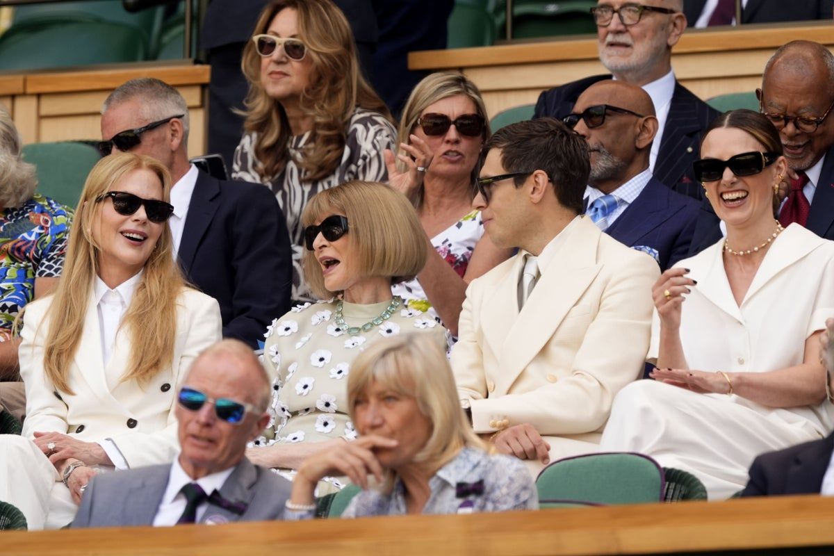 A look inside the Royal Box at the Men’s Wimbledon…