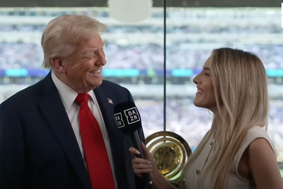 Trump jokes about signing executive order to change…