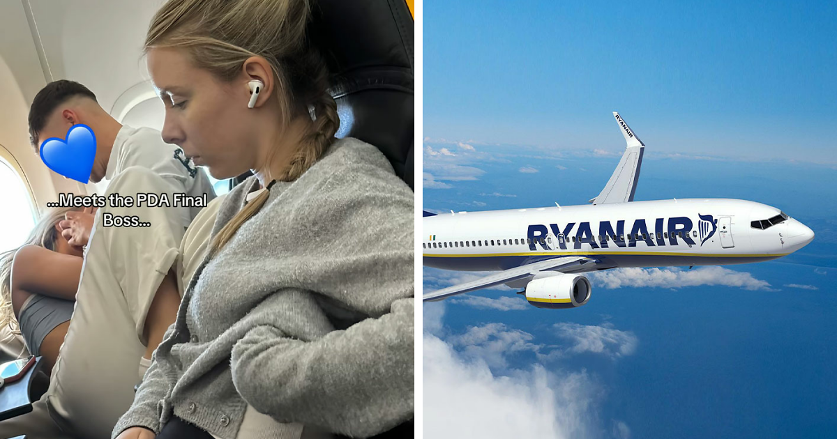 Passenger Fumes Over ‘Disrespectful’ PDA Act On Plane,…