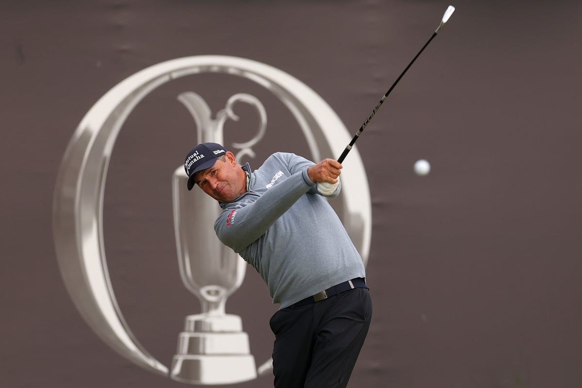 The Open: Padraig Harrington hits opening shot as Rory…