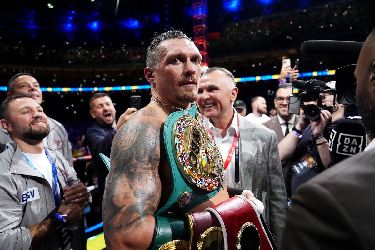 Who will Oleksandr Usyk fight next after stopping…