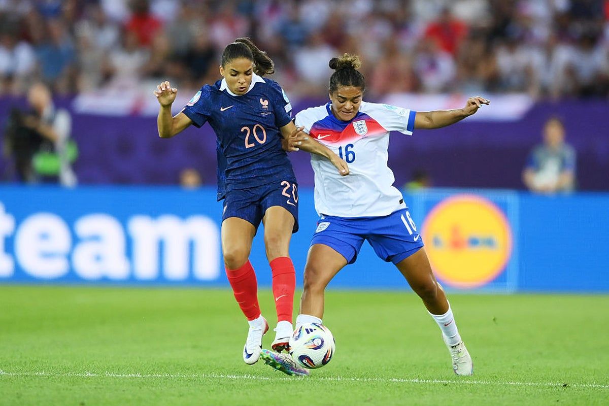 Lionesses defender Jess Carter hits out at racist…