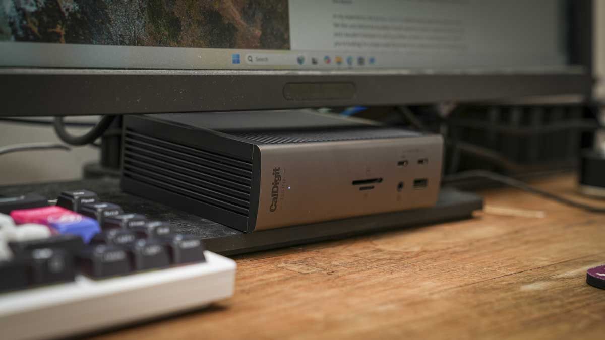 I reviewed the CalDigit TS5 Plus+ and it's the fastest…