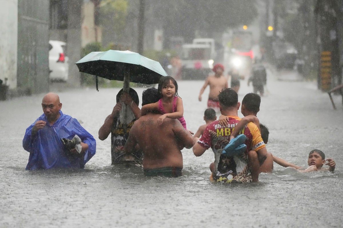 Photos of Storm Wipha as it hits Asia