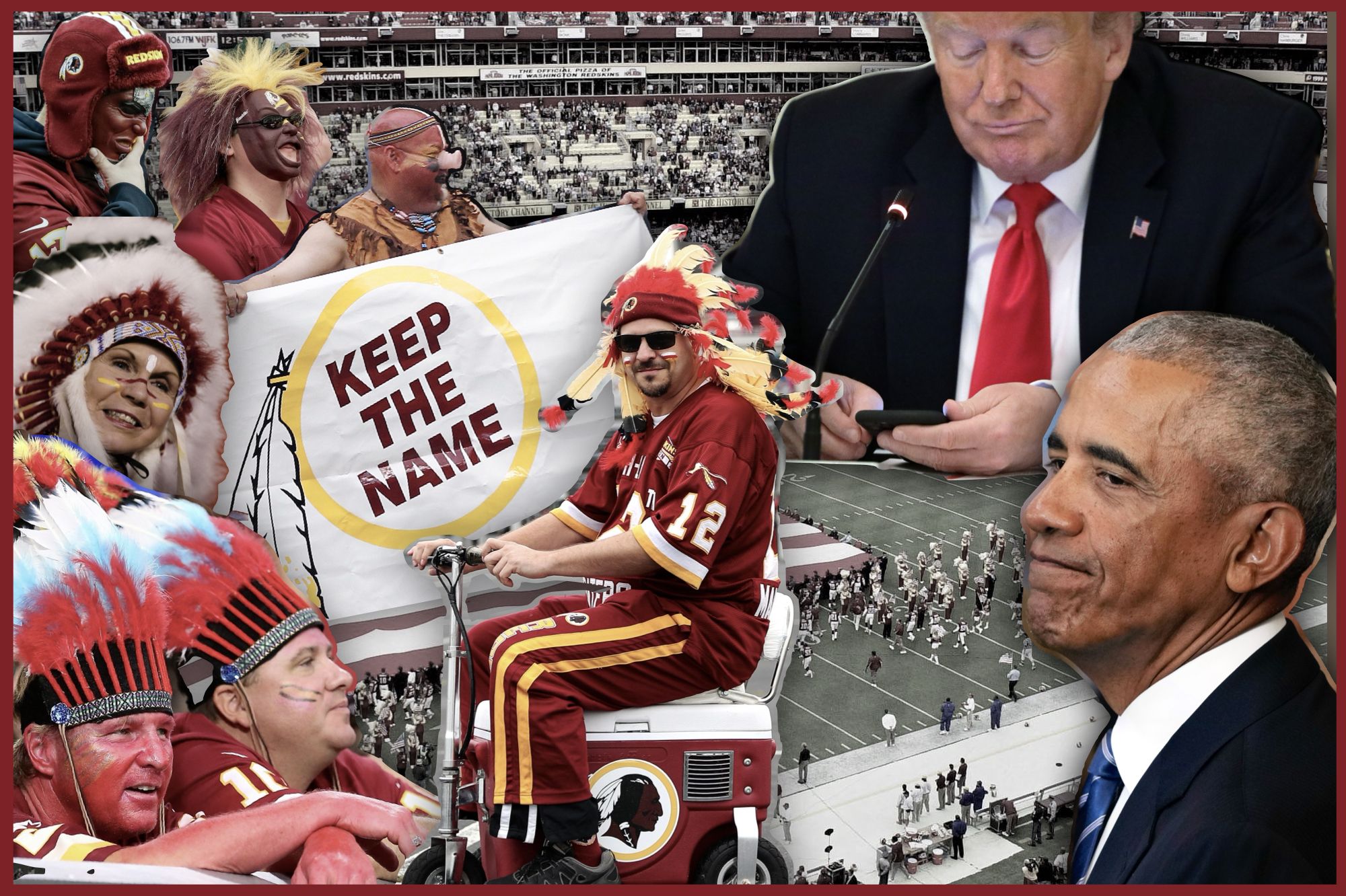 Trump Slammed Obama for Pushing NFL Team to 'Change…