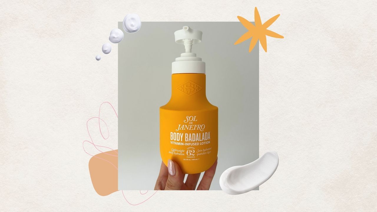 I hate the sticky finish of body lotion, but this…