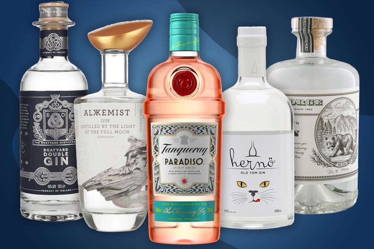 Best gins, taste-tested by a drinks expert for G&Ts,…