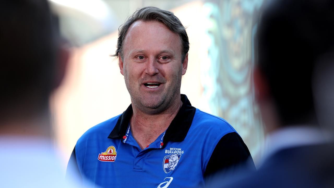 What Luke Beveridge thinks about Chris Grant's no-show