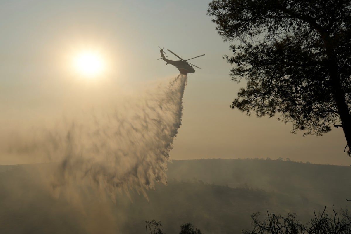 Two dead as Cyprus wildfire destroys homes and…