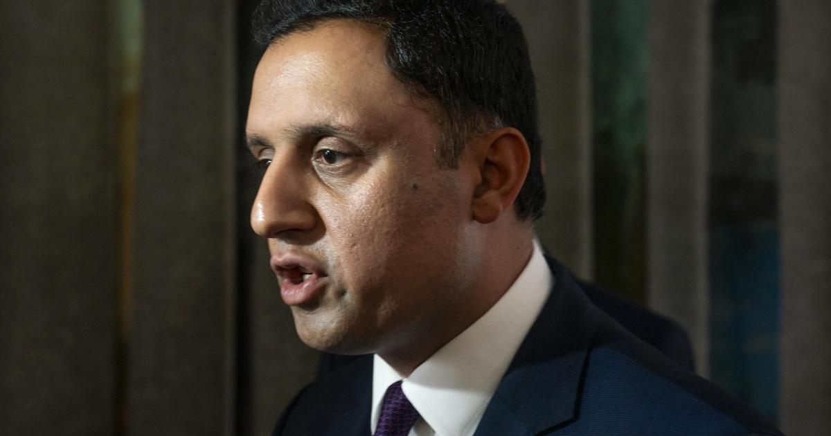 Anas Sarwar supports 'immediate recognition' of…