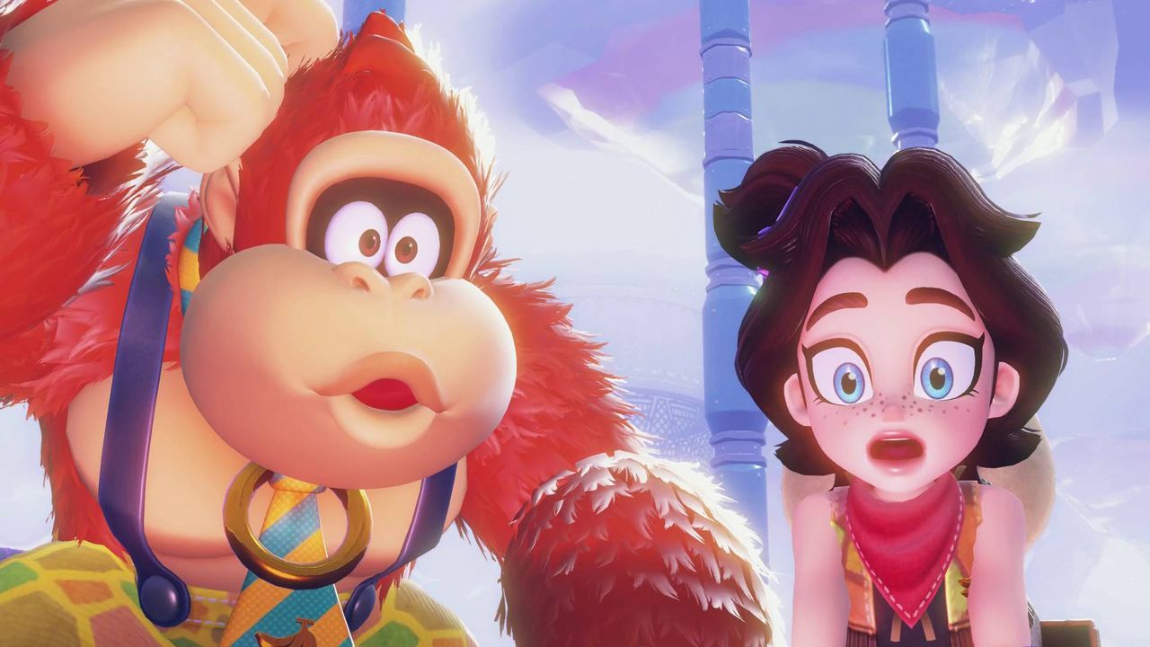 Donkey Kong Bananza's Pauline sometimes gets confused…