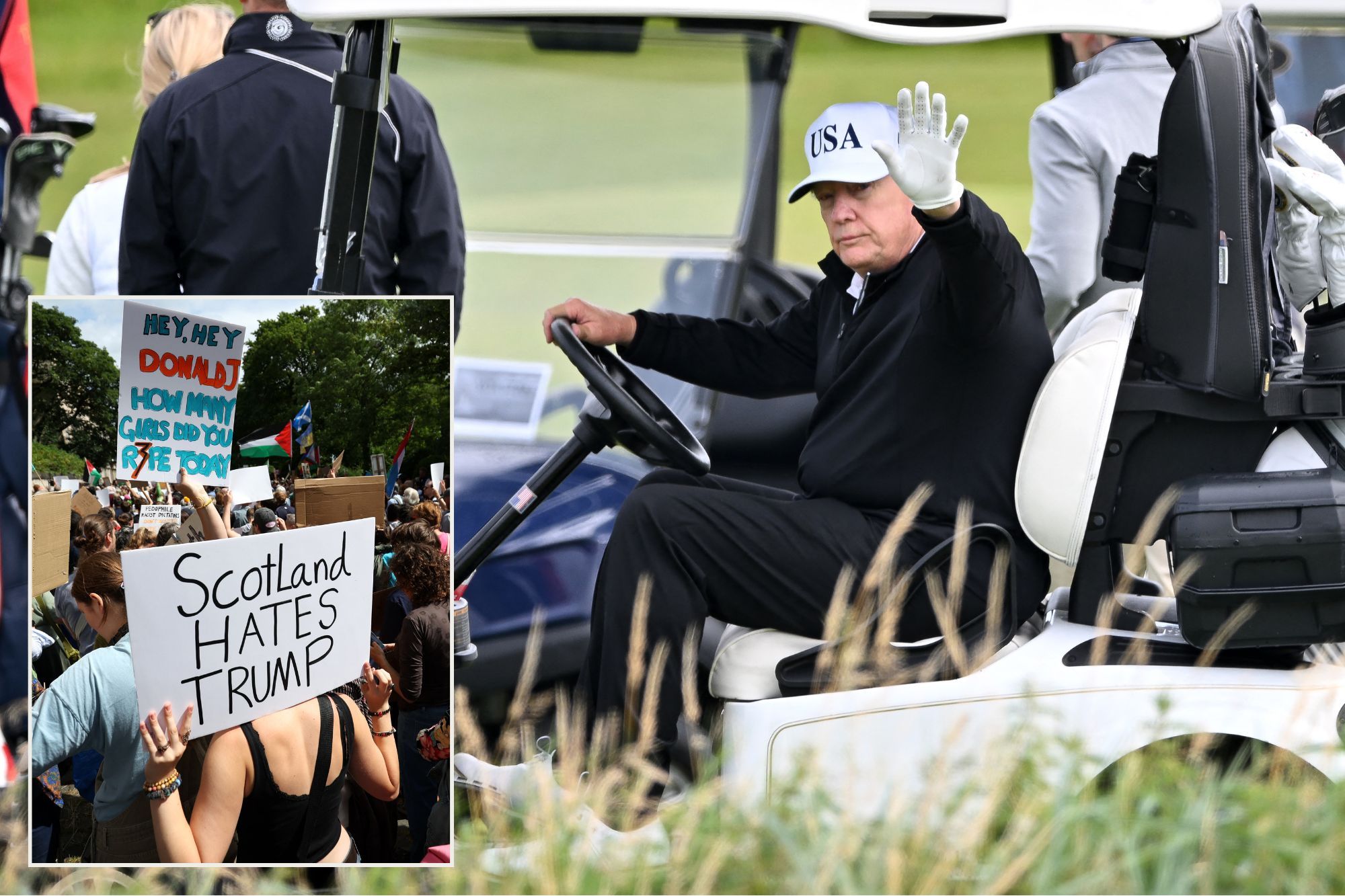 Trump Takes 5-Day 'Working Visit' to His Golf Clubs in…