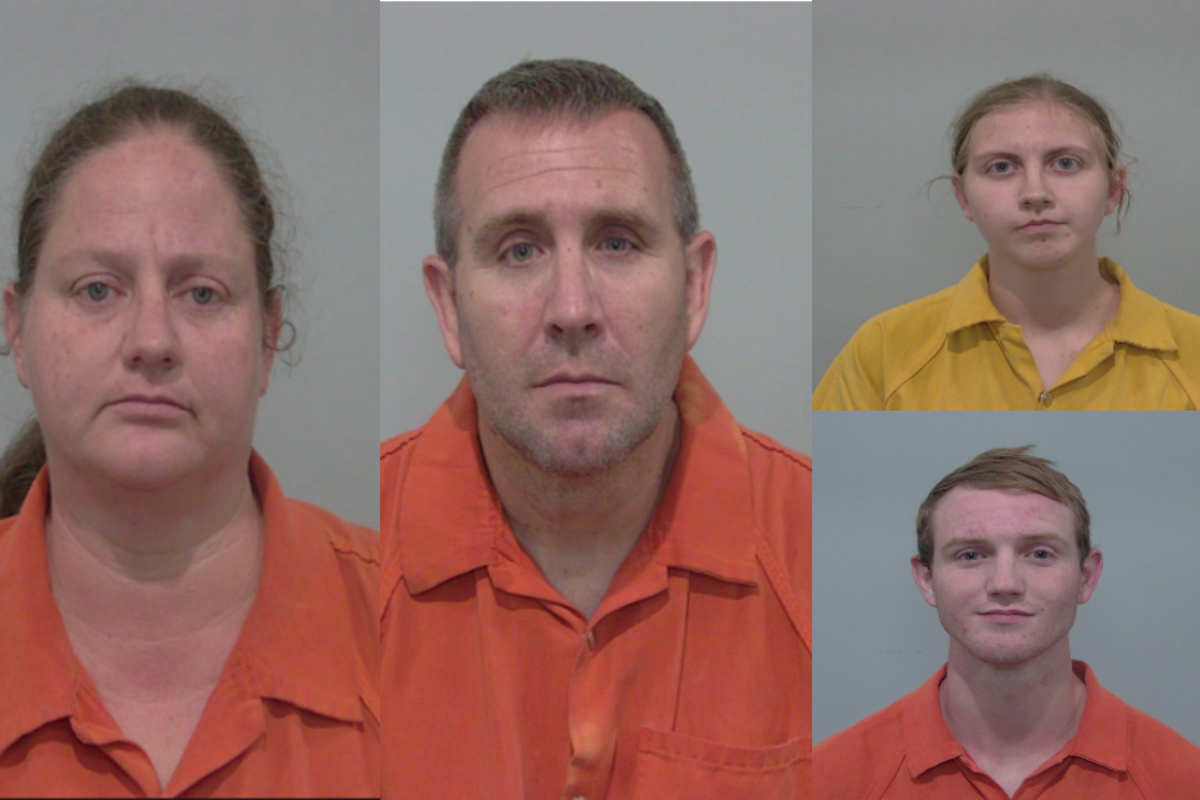 Four adults accused of torturing kids by putting them…