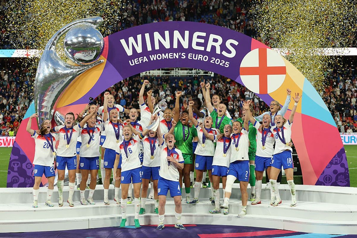 Euro 2025 final viewing figures confirm England’s win…