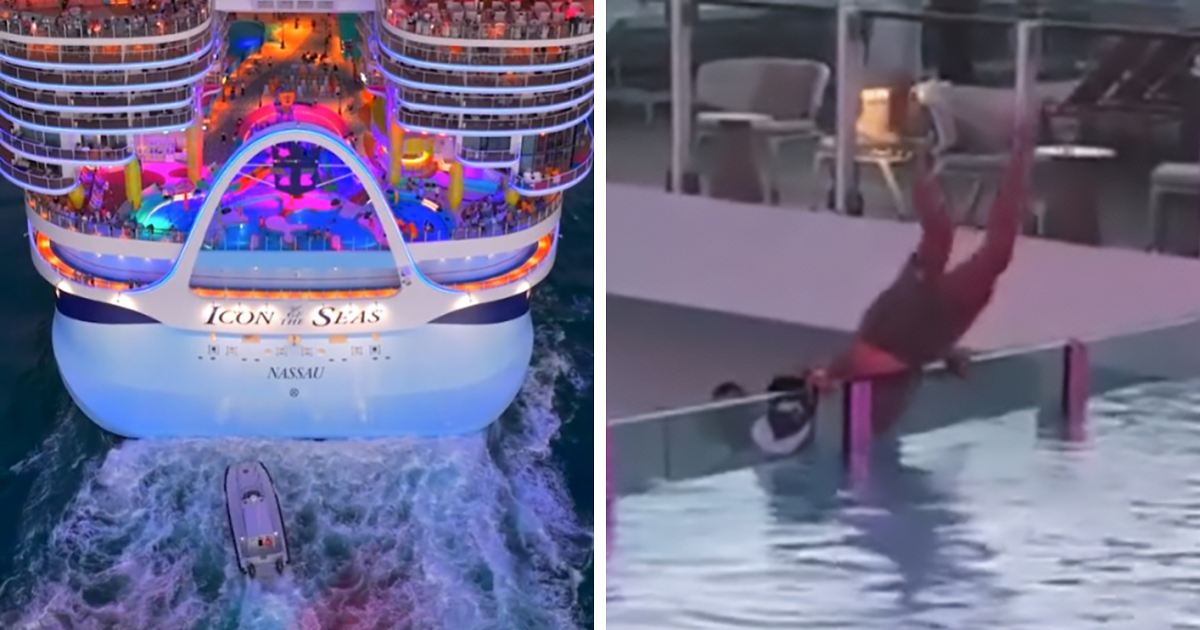 Passenger Flips Over Infinity Pool Edge In Latest…