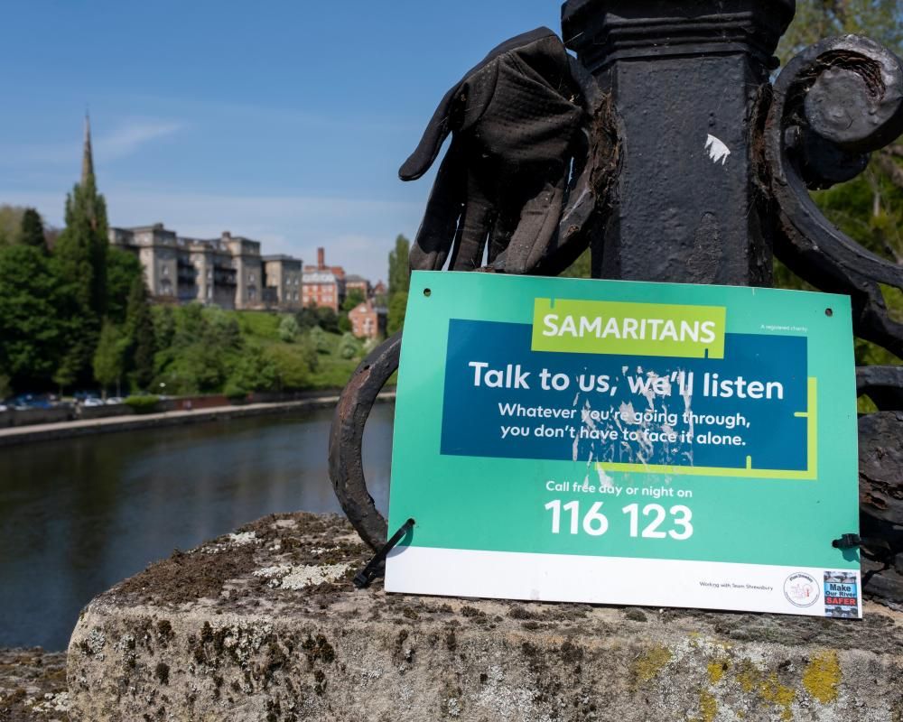 I was a Samaritan – I love Samaritans. But for the…
