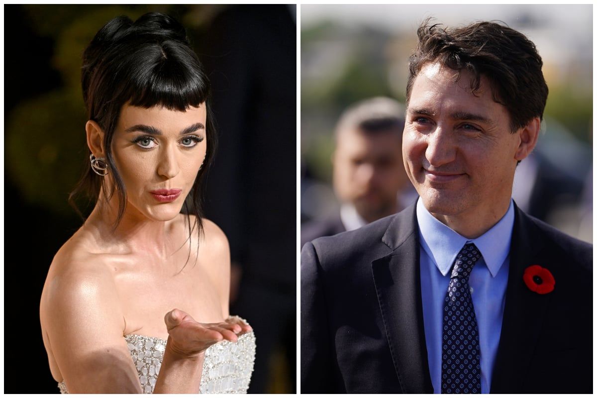 Katy Perry and former Canadian Prime Minister Justin…