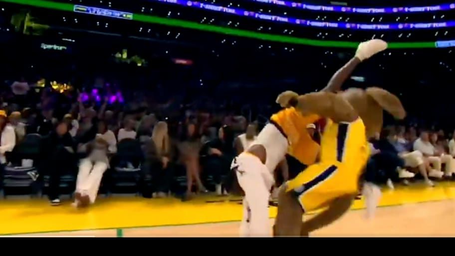 Sports Illustrated - Los Angeles Sparks Mascot Got…
