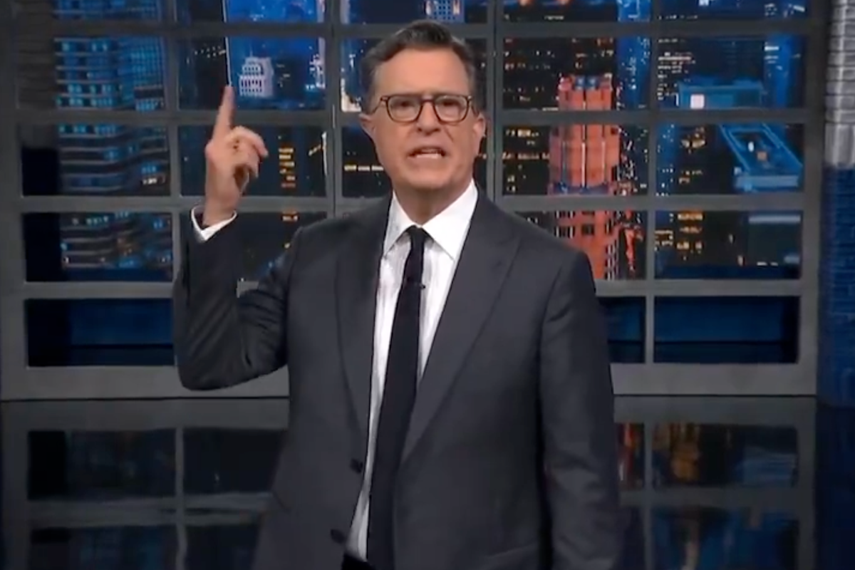 Former late night host says Stephen Colbert…