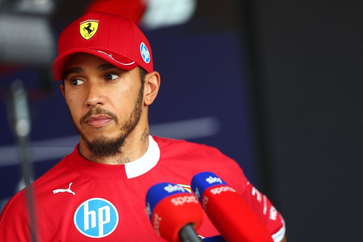 Lewis Hamilton's cryptic response to his ‘Ferrari…