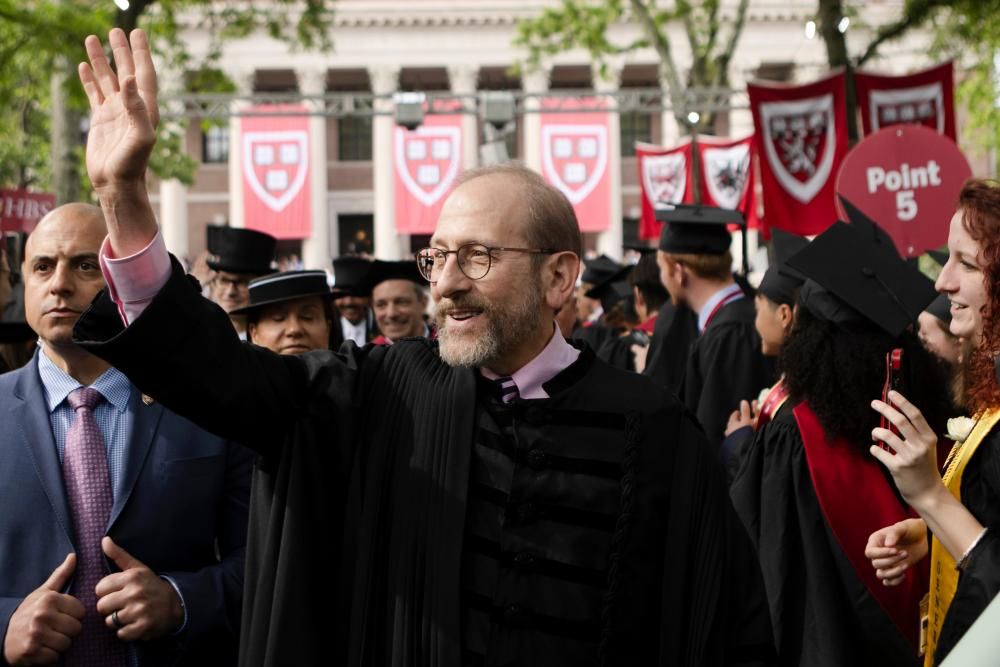 Harvard president reportedly says he is not…