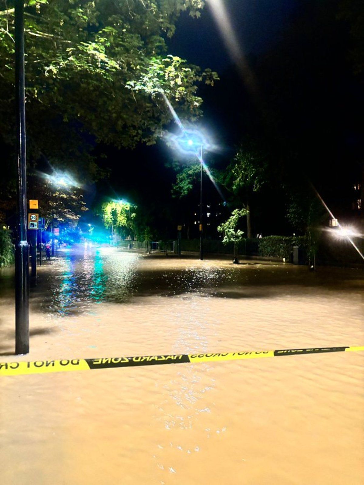 North London flooding: Thames Water warns 'complex'…