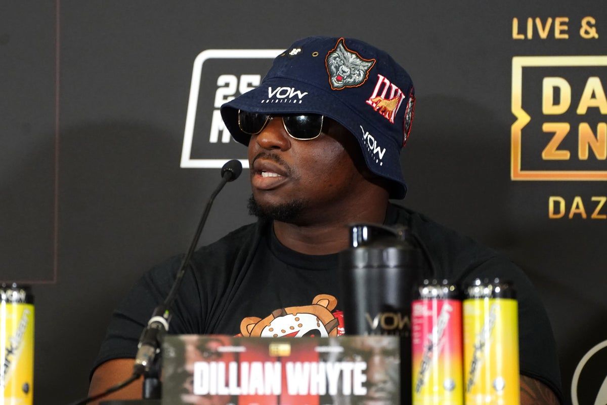 Dillian Whyte still harbours world title hopes ahead…