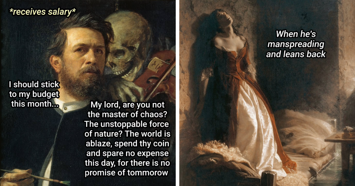 50 Paintings Perfectly Suited For Memes, Courtesy Of…