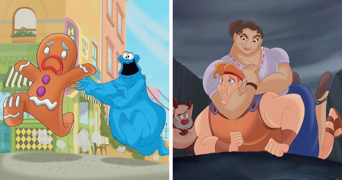 45 Playful Crossovers Where Your Favorite Characters…