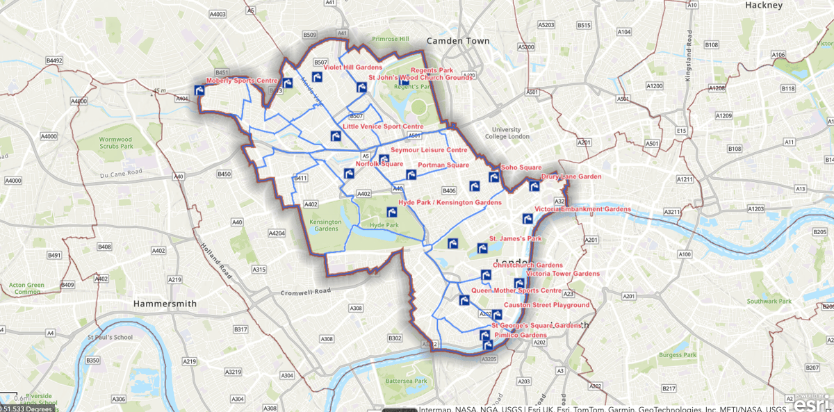 Thirsty for a drink of water? Map reveals London…
