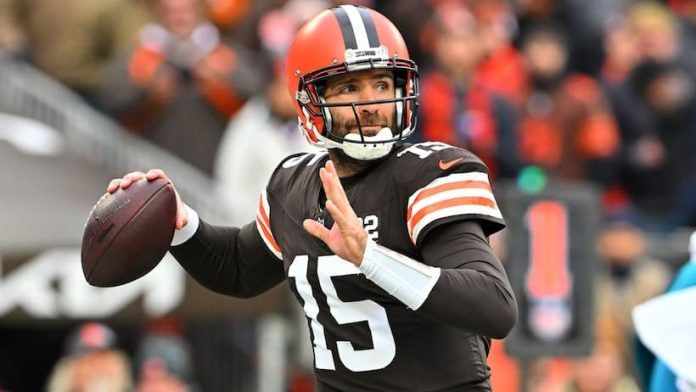 Joe Flacco has been named the Browns' starting QB in…