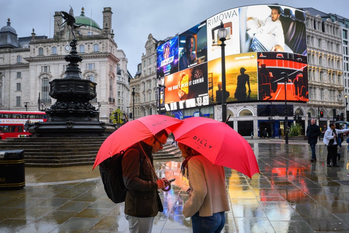 London weather: Hurricane Erin set to bring 'wet and…
