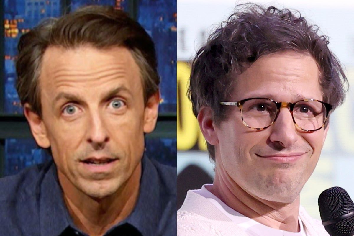 Seth Meyers roasts Andy Samberg after death of beloved…