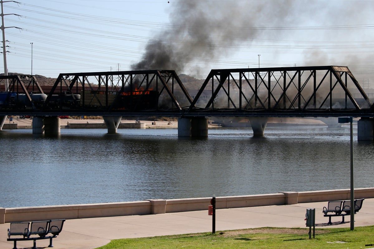 Aging U.S. railroad bridges are self-inspected and…