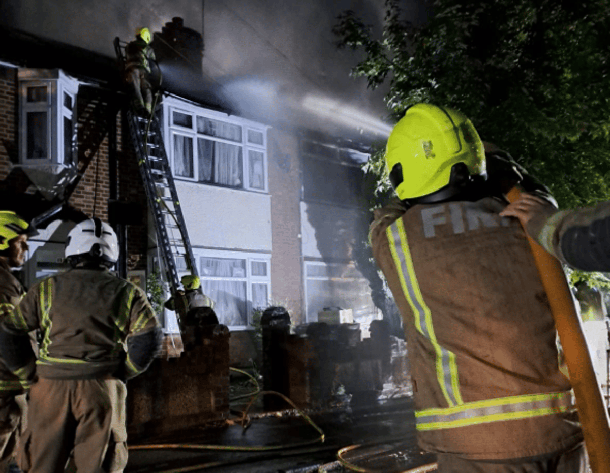 Walthamstow fire: Blaze rips through cannabis factory…