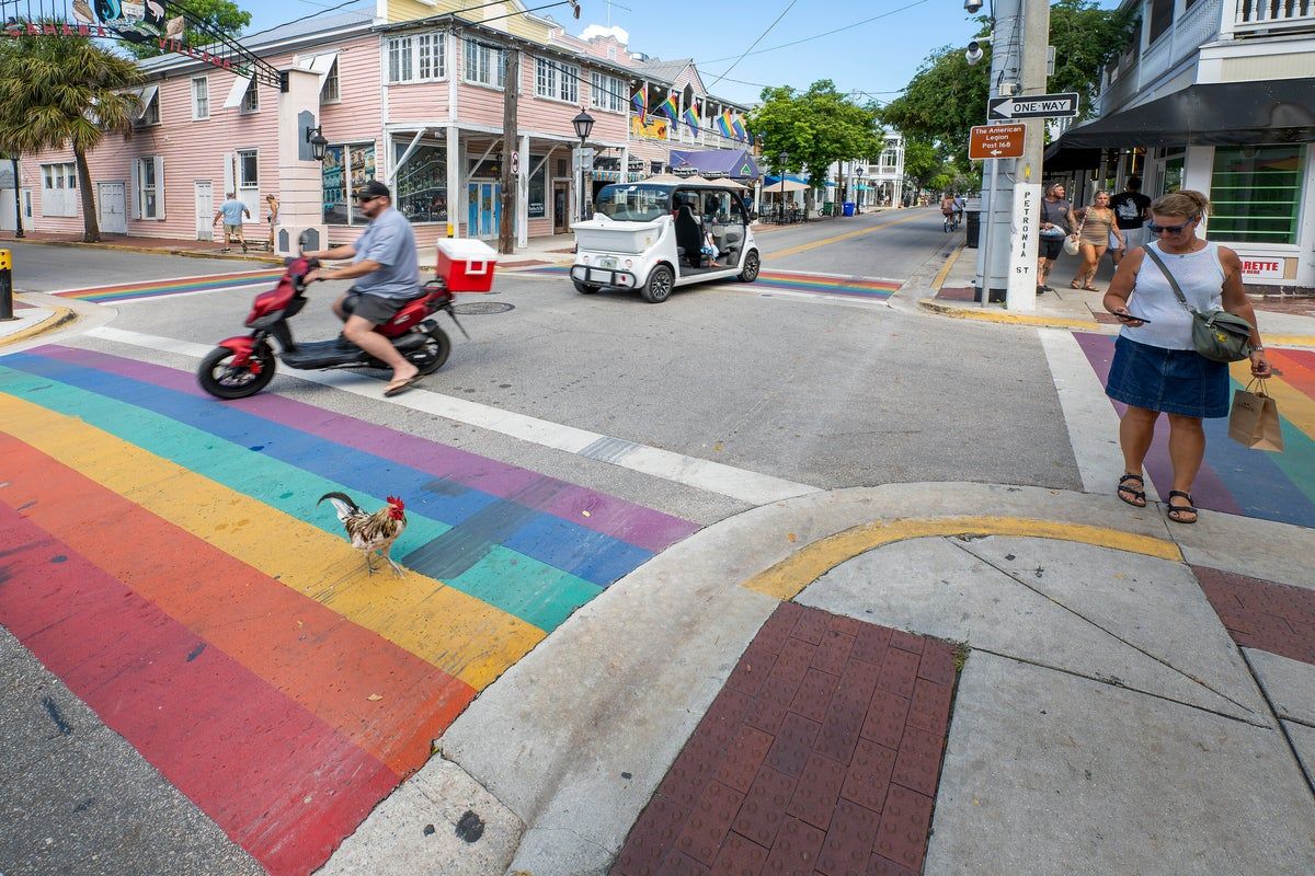 Florida puts rainbow crosswalks in the crosshairs, as…