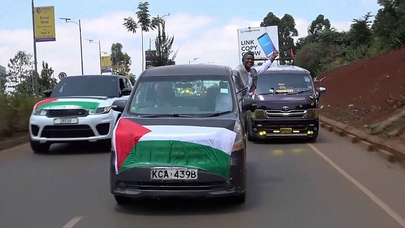 WATCH: Hundreds join demonstration in Kenyan capital…