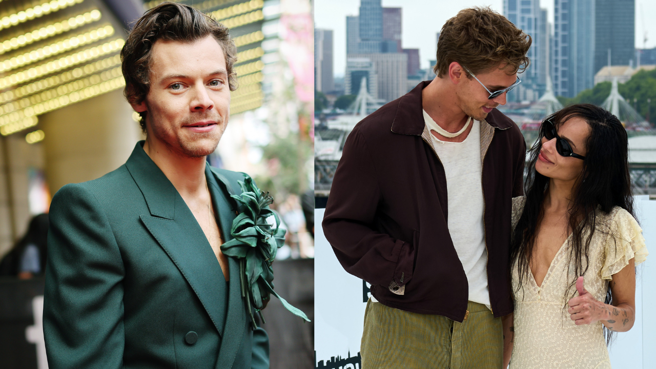 Is There A Zoë Kravitz / Austin Butler / Harry Styles…